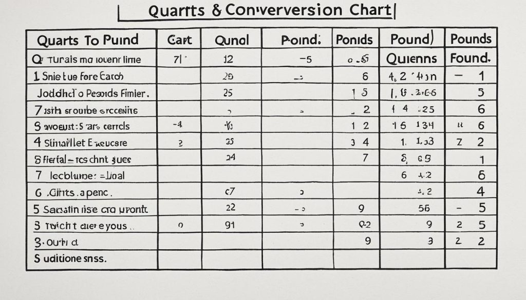 Convert Quarts To Pounds Easily Quick Guide